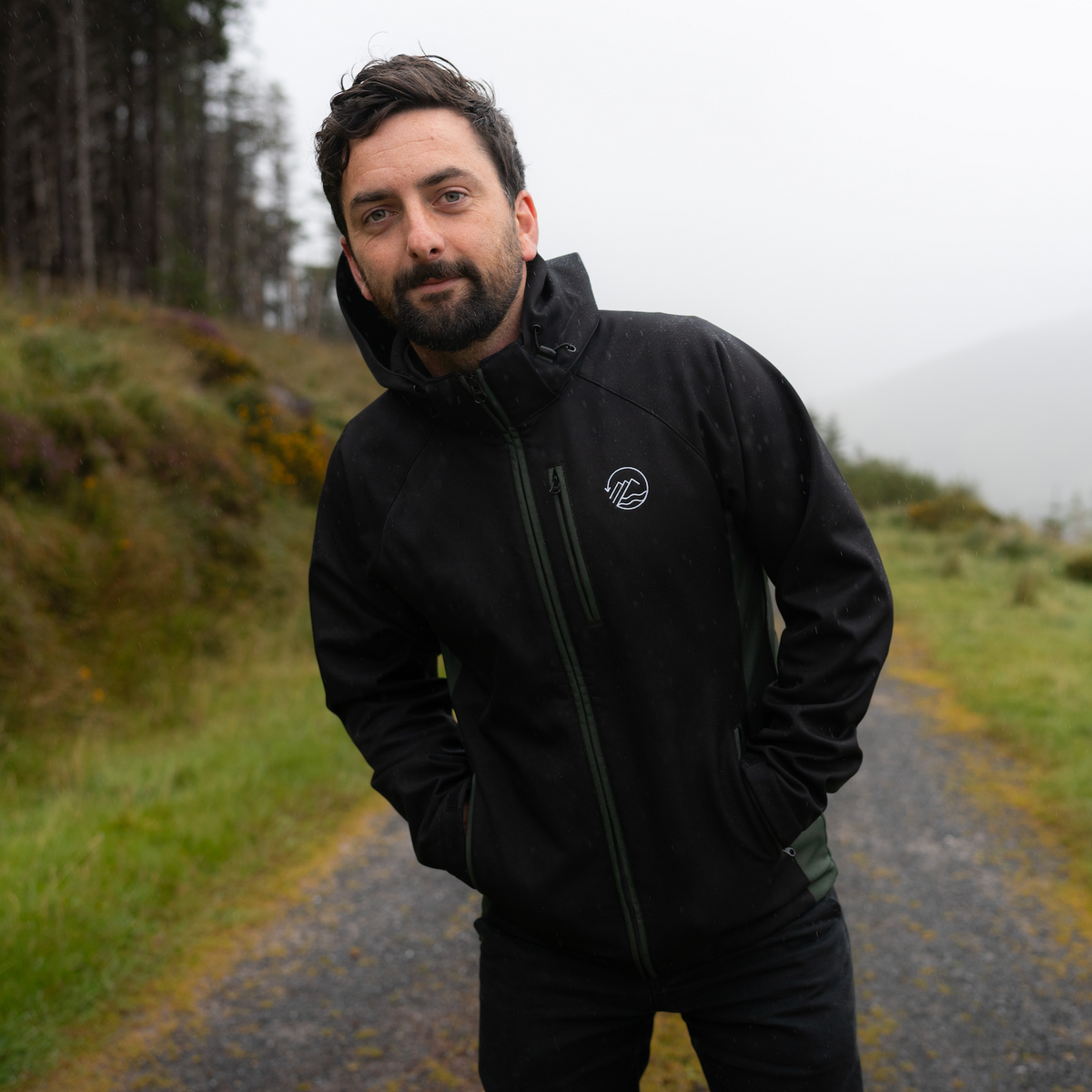 Mens Saolré Softshell Jacket - Black – Outwest Ireland